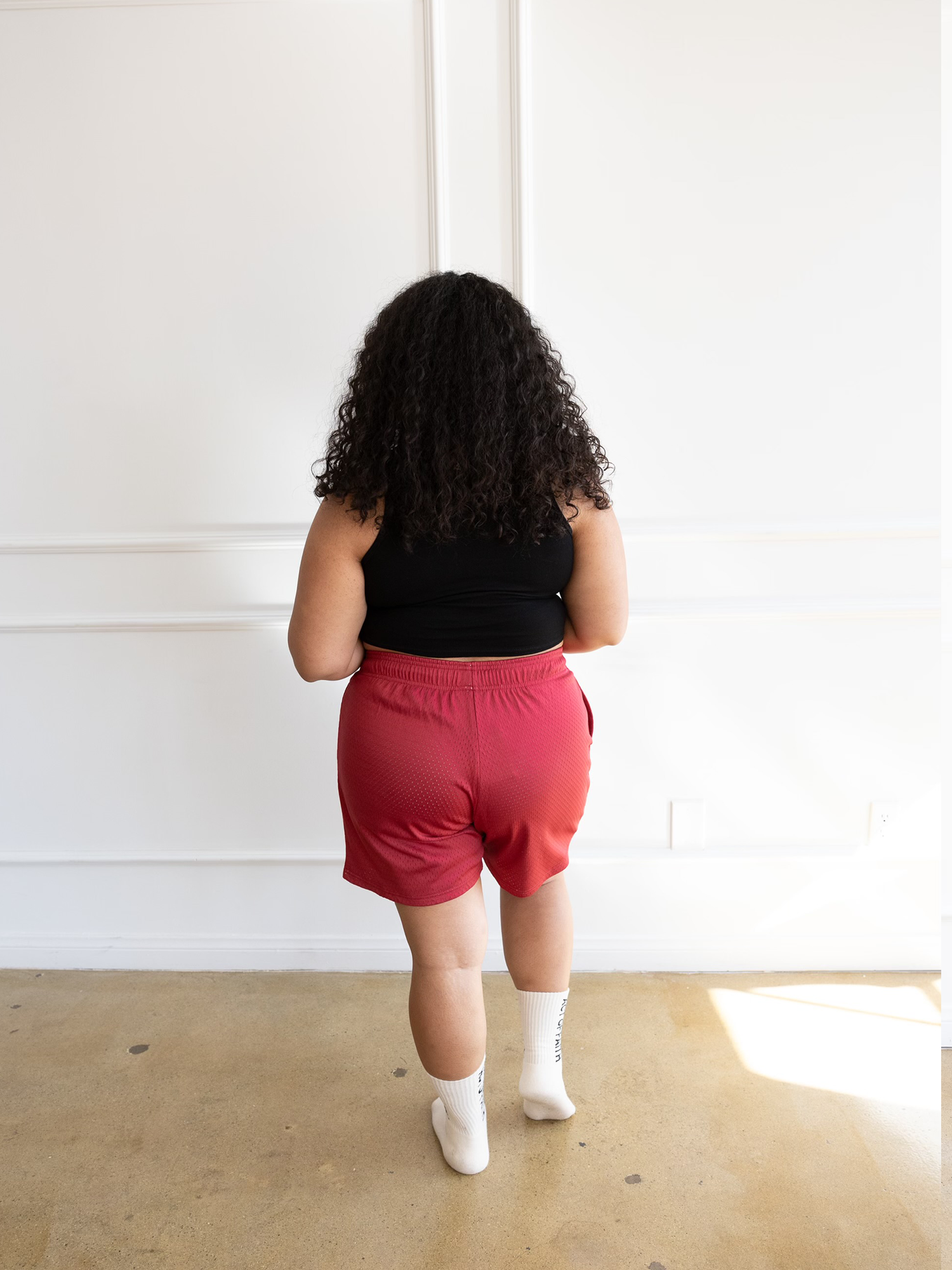 Poly Shorts- Wine – ACT OF FAITH LA